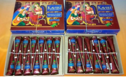 Natural Kaveri Henna Cones Temporary Tattoo Body Art Mehandi Ink Choose ...