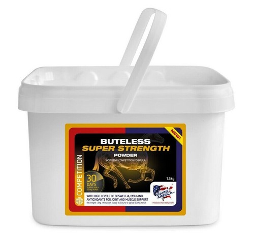 Equine America Buteless Super Strength Powder, 500g, 1.5kg, 5.5kg ...