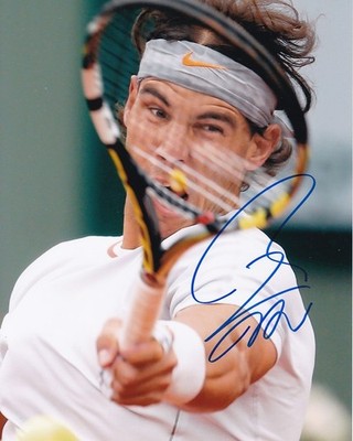 RAFAEL NADAL SIGNED AUTOGRAPH 8X10 PHOTO | eBay