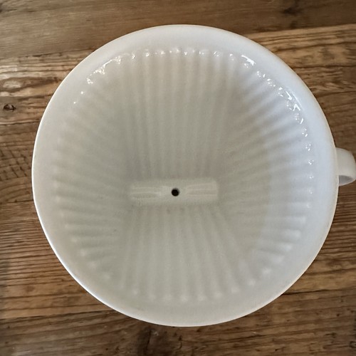 Starbucks Ceramic Coffee Filter #4 Pour Over White Brew Drip | eBay