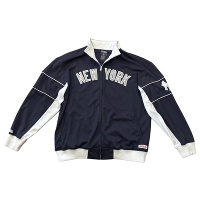 New York Yankees Full Zip Track Jacket - Blue Color Track Jacket by ...