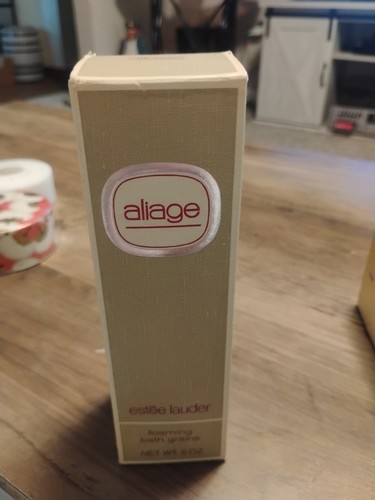 VTG Estee Lauder Aliage Foaming Bath Grains 6oz w/ Box NOS | eBay
