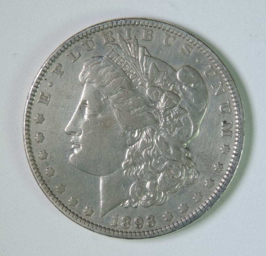 1893 Morgan Silver Dollar $1 Coin Key Date Philadelphia Mint | eBay