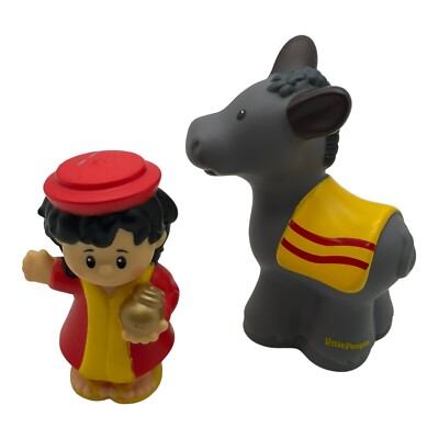 Fisher Price Little People NativityReplacement Wiseman Donkey Toys | eBay