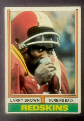 Larry Brown 1974 Topps #260 Washington Redskins G VG U03 | eBay