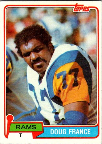 1981 TOPPS DOUG FRANCE RC LOS ANGELES RAMS #466 | eBay