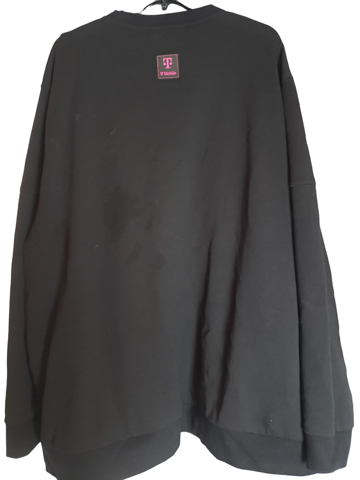 T-Mobile Sweatshirt Black Employee Uniform Pullover Mens Size 4XLT ...