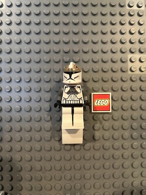 Lego Clone Trooper Gunner Phase 1 Minifigure Star Wars sw0201 | eBay
