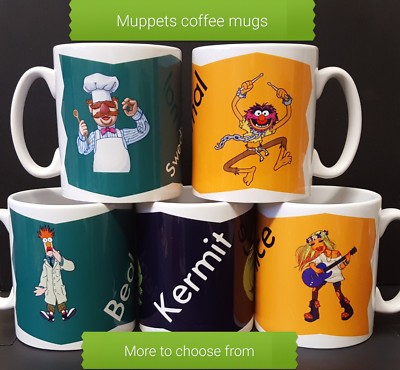 MUPPET CHARACTERS NOVELTY COFFEE MUGS | eBay UK