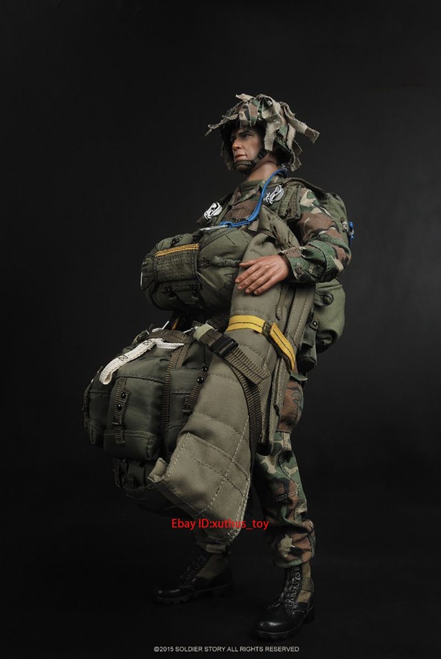 New 1/6 Soldier Story US Army 82nd Airborne PANAMA Paratrooper MIB in ...