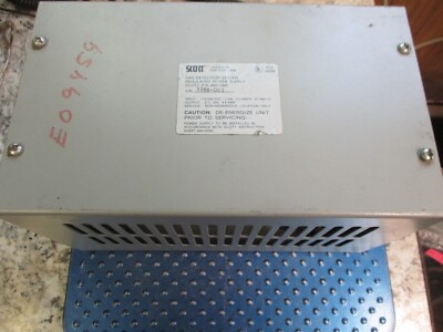 SCOTT GAS DETECTION SYSTEM REGULATED POWER SUPPLY 40011945 | eBay