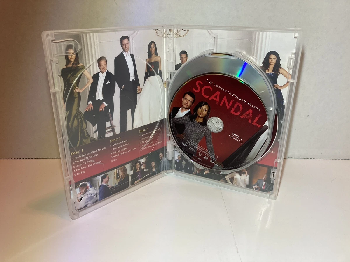 Scandal Season 4 Dvd Cover
