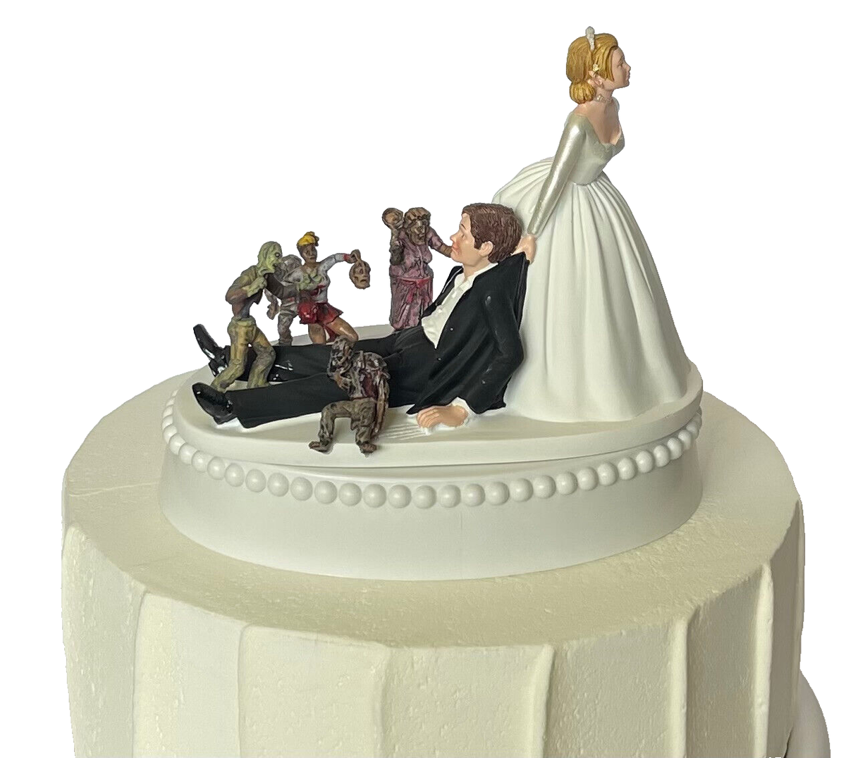 Creepy Figure Wedding Nate's Creepy Friend Megan Matching His Wedding