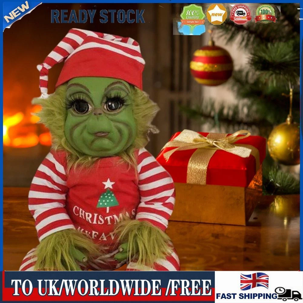 Baby Grinch Shaving