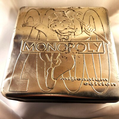 Monopoly Millenium Edition Game Board Set with Metal Case | eBay