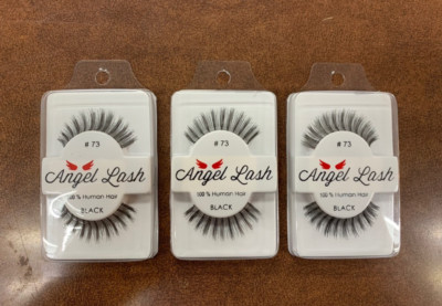 (PACK OF 3) Angel Lash 100% Human Hair #73 | eBay