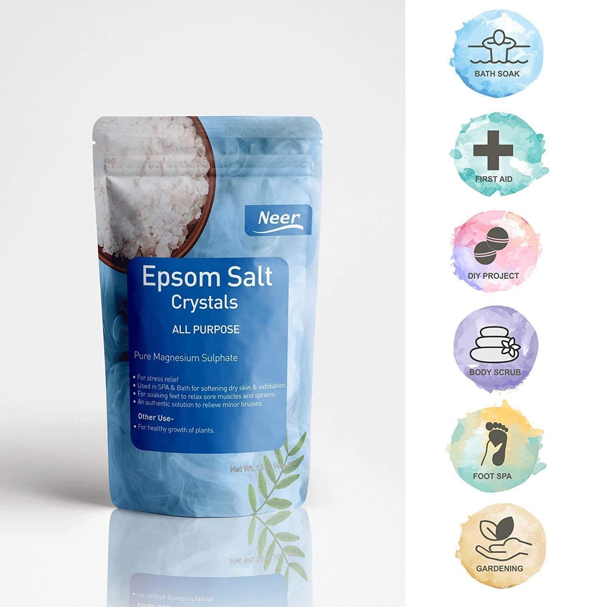 Epsom Salt Crystals String How To Grow Crystals Science Notes And