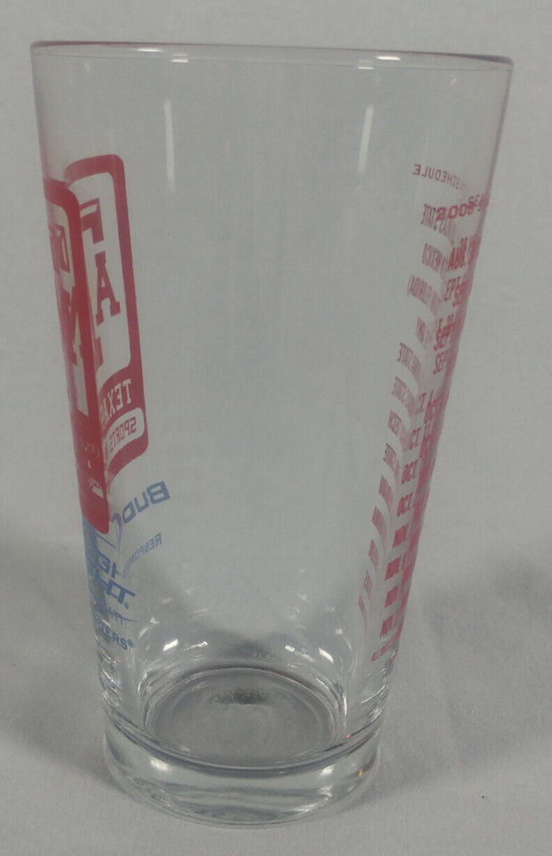 2008 Bud Light Texas A&M Aggies Football Schedule 16 Oz Pint Beer Glass ...