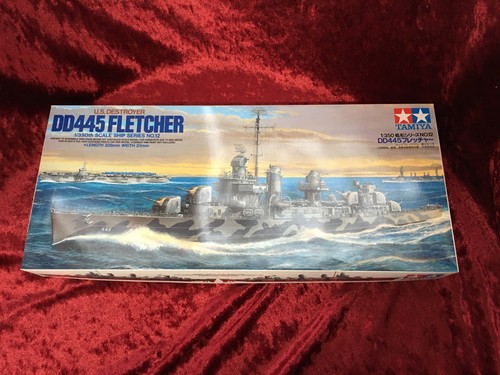Tamiya 78012 US Navy Destroyer DD445 Fletcher 1/350 scale kit ...