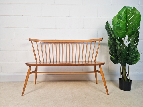 Ercol Heritage Solid Elm Model 359 Vintage Mid Century 2 Seater ...