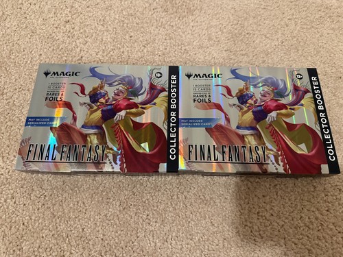Magic The Gathering Final Fantasy Collector Booster Serialized Card ...