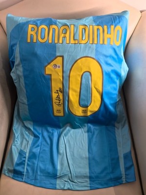 ronaldinho signed sign autograph autographed jersey with coa | eBay