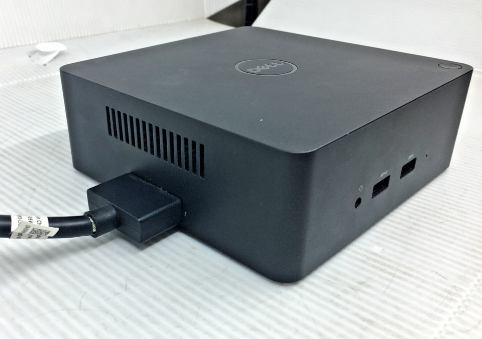 Dell ThunderBolt Docking Station Dual-USB C TB18DC K16001 K16A w/ 240W ...