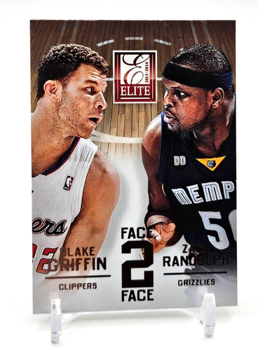 Blake Griffin, Zach Randolph "Face 2 Face" 2013-14 Panini Elite #6 ...