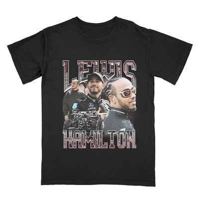 CUSTOM T SHIRT Lewis Hamilton Vintage Shirt Bootleg Shirt Formula 1 ...