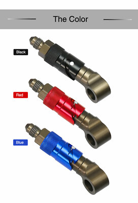 Motorbike Brake Caliper AN3 Quick Release Connect Fitting Adapter Brake ...