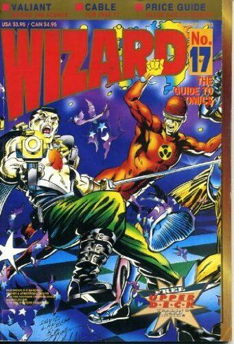 Wizard Magazine January 1993 #17 Valiant Comics Gatefold Cover, D ...