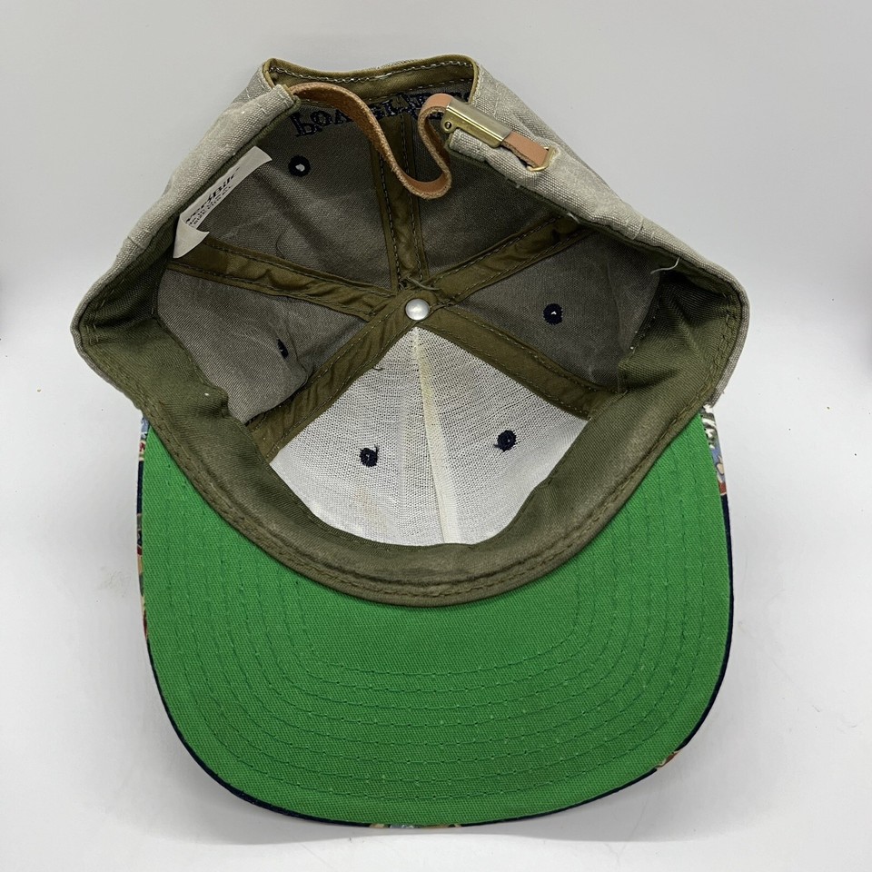 Vintage Rare PowerBilt Golf Hat Dad Cap Leather Strap Made In USA | eBay