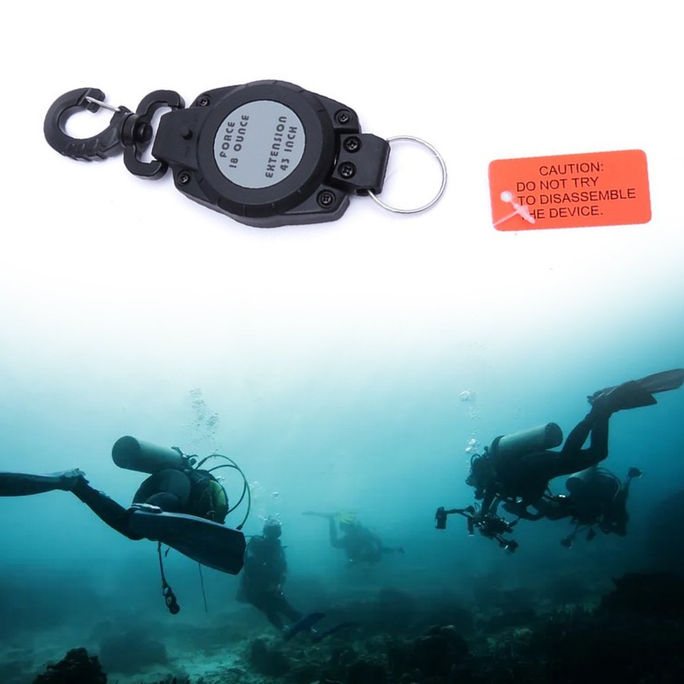 Enhanced Underwater Experience For diving Gear Retractor with Lock ...