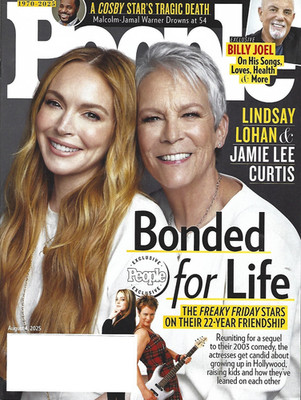 People Magazine August 4th 2025 Freaky Friday Stars Friendship Lindsay ...