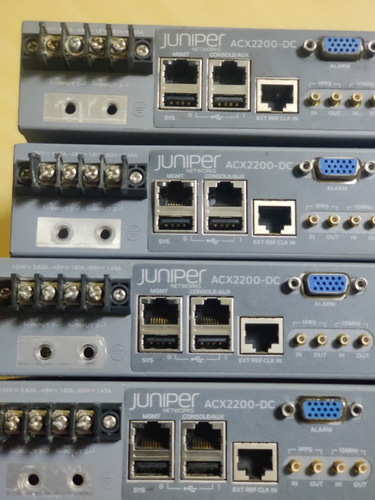 Juniper ACX2200-DC Universal router 2XGE SFP+, 2XGE SFP, 4XGE Combo ...