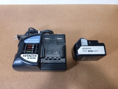 Genuine Hitachi HXP (18V ~ 3.0 Ah) Li-Ion Battery (BSL 1830) & Charger ...