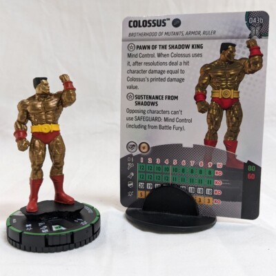 Marvel DeadPool: Weapon X Heroclix Rare Prime 043b Colossus | eBay