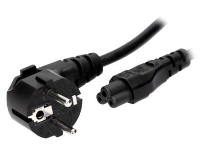 SN314-3/07/5BK Kabel CEE 7/7 (E/F) abgewinkelter Stecker,IEC C5 ...