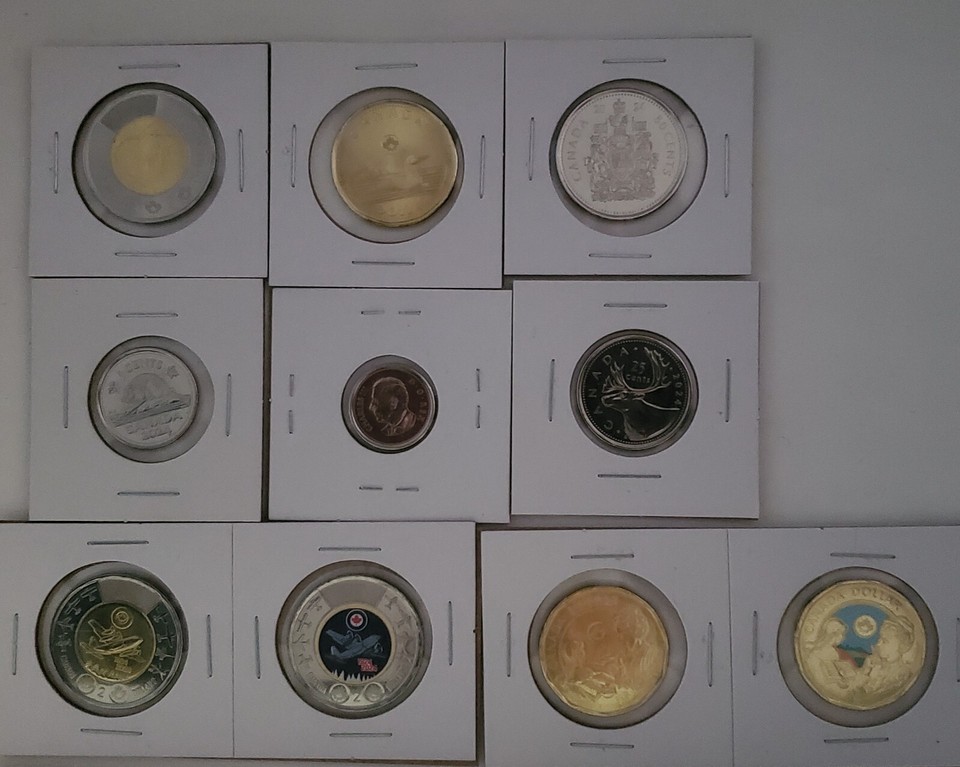 2024 FIRST STRIKE BUNDLE 10 coins in picture $39-LAST 2 sets HURRY Free ...