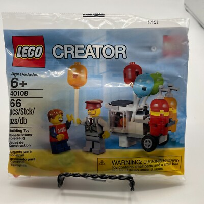 LEGO CREATOR Balloon Cart 40108 Polybag NEW - SEALED - RETIRED | eBay