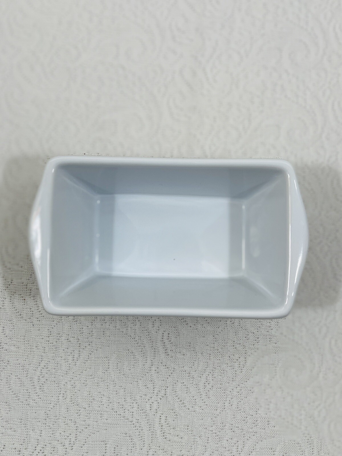 New Royal Norfolk Mini Ceramic Loaf Pan Holiday Dish 6” X 3.5 Baking ...