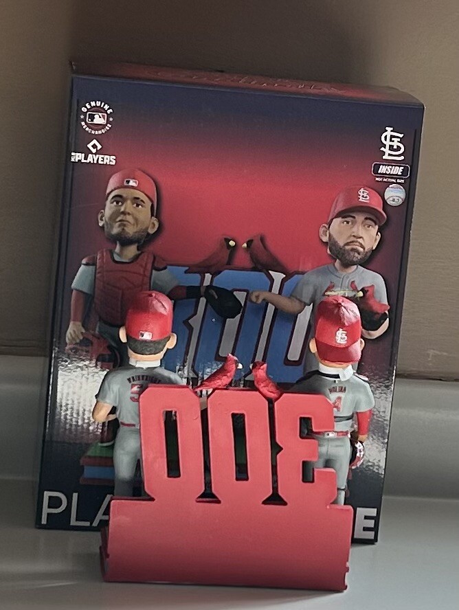 Yadier Molina/ Adam Wainwright Cardinals 300 WINS TOGETHER Bobblehead W ...