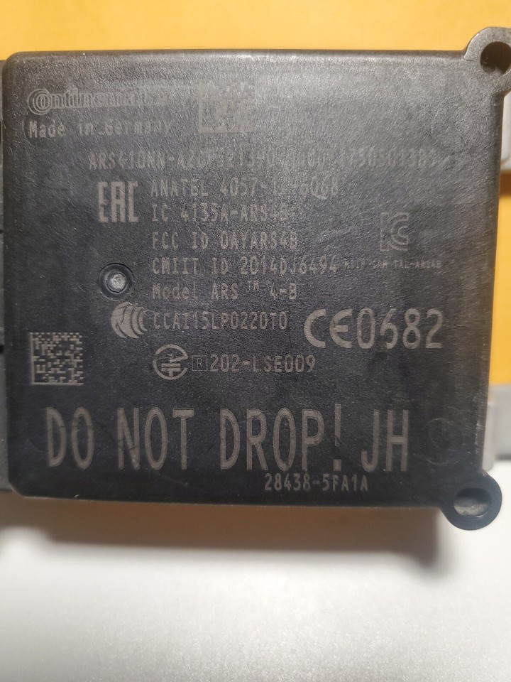 Nissan Adaptive Cruise Control Radar Distance Sensor - 28438-5FA1A | eBay