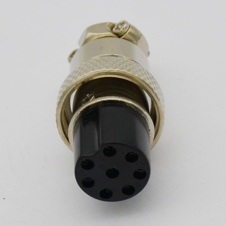 4,Circular Connector for CB Radio Microphone, 8 Pin Mic Plug and Cobra ...