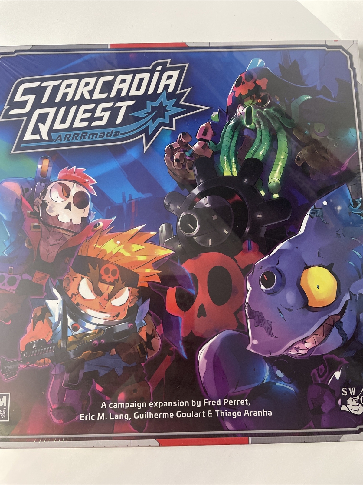 NEW CMON STARCADIA QUEST: ARRRMADA EXPANSION BOARD GAME