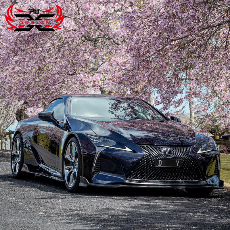 Carbon Fiber Body Kit Front Lip Side Skirts Rear Lip Fit For Lexus ...
