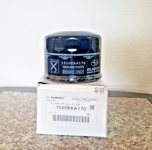 Genuine Subaru Oil Filter, OEM 15208AA170, Brand New | eBay