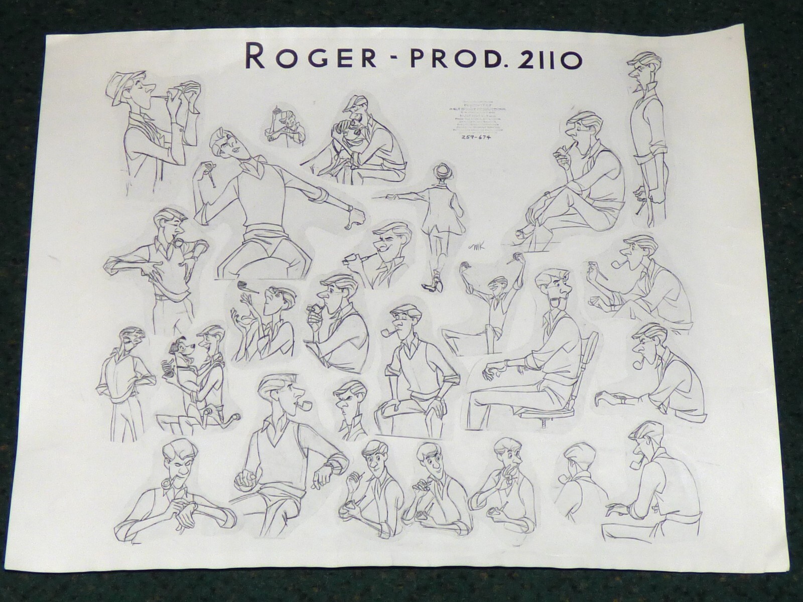 101 Dalmatians 1961 Roger