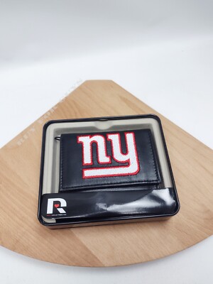 New York Giants NFL Embroidered Leather Bifold Billfold Wallet | eBay