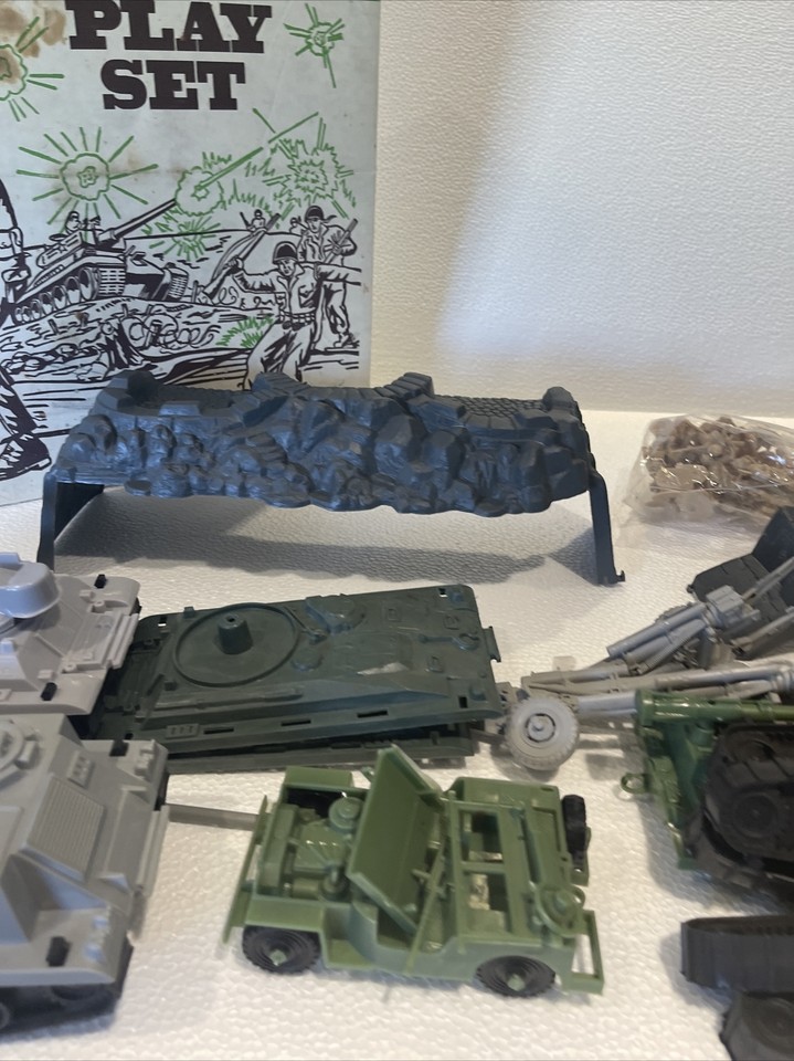 Marx Battleground WWII Playset - 1995 Commemorative Edition - Almost ...